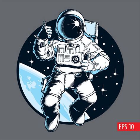 فضانورد عکس با کیفیت فضانورد و وکتور لایه باز فضانورد پارس استاک شاتر