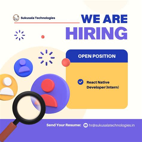 Rohith Das On Linkedin Hiring Reactnative Internship Reactnativeintern Developerjobs