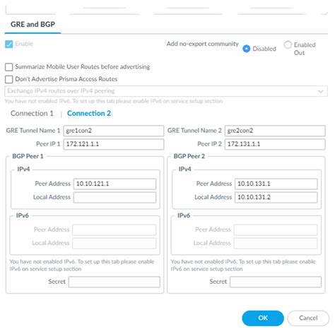 configure prisma access colo connect