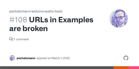 urls in examples are broken · issue 108 · pschatzmann arduino audio