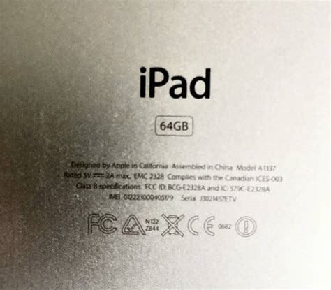 Ipad 64gb Wi Fi 3g A1337 第1世代 本体 動作不明 ジャンクipad本体｜売買されたオークション情報
