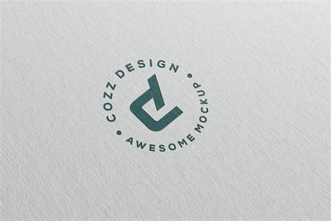 Papper Logo Mockup Graphic By Cozzdesign0 · Creative Fabrica