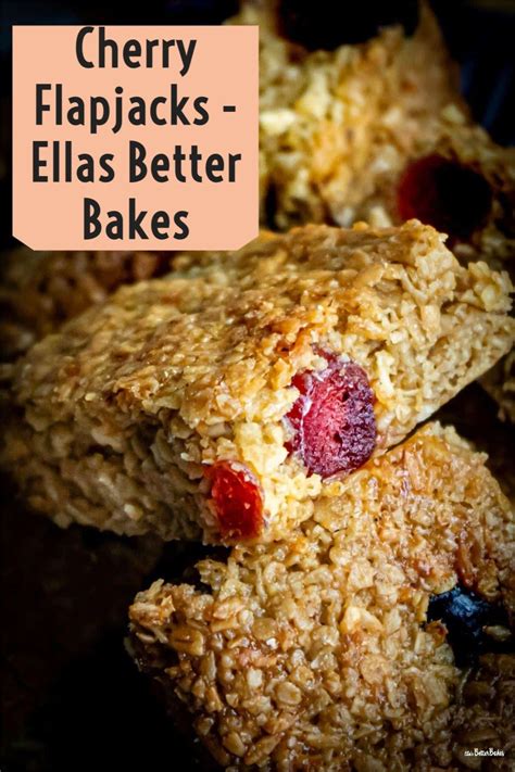 Cherry Flapjacks Artofit