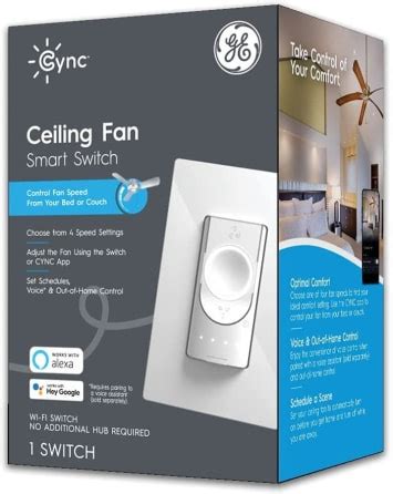 GE Cync Fan Switch Review Make Your Ceiling Fan Smart Reviewed