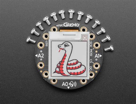 NEW PRODUCT Circuit Playground Tri Color E Ink Gizmo E Ink Display Audio Amplifier