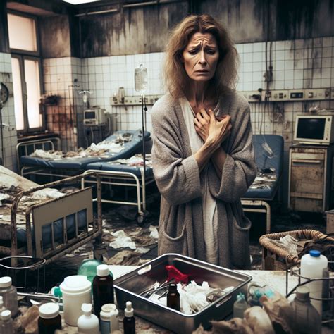 American Woman In Third World Hospital Triage Blank Template Imgflip