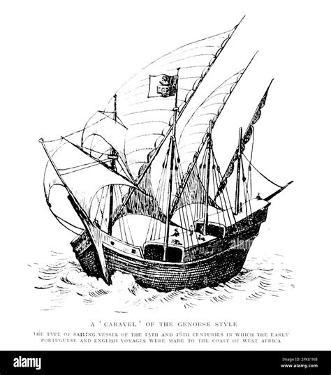 Caravel Drawing