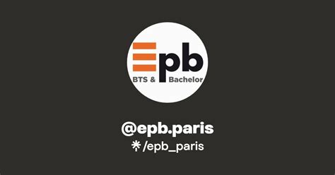 Epb Paris Instagram Facebook Tiktok Linktree