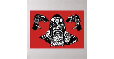 Odin All Father Poster Zazzle