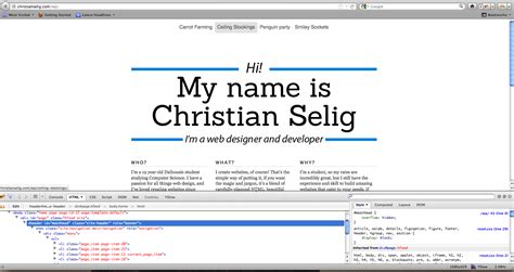 Html Why Does Margin Top On This Page Push Down More Than Just The Div It S In Stack Overflow