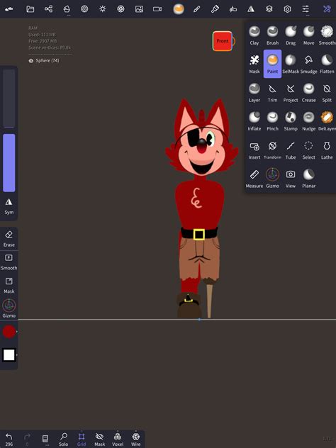 Foxy Model By Bombipeach On Deviantart