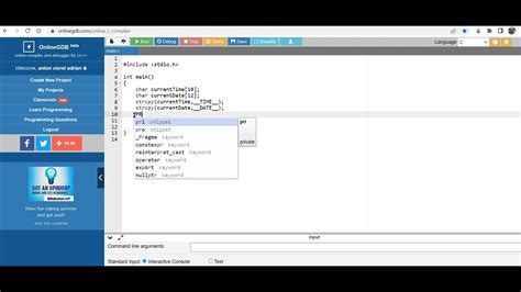 C Programming Tutorial Date And Time Predefined Macros Youtube