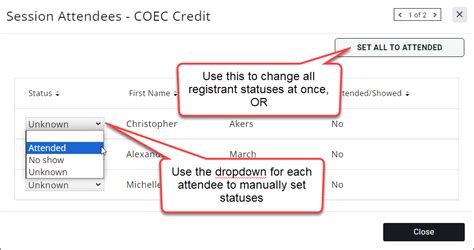Use Case One Event Two Components Granting Coec And Coen Credits For A Single Class Growthzone