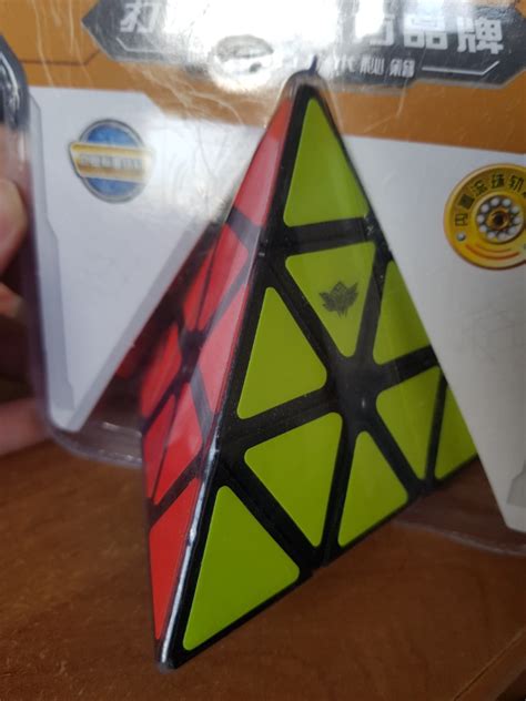 Pyramid Rubiks Cube Pyraminx Hobbies Toys Toys Games On Carousell
