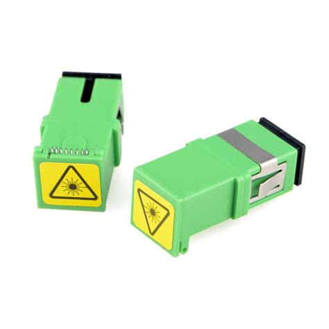 Fiber Optic Coupler Sc Apc Sc Apc Single Mode Simplex Adapter Shenzhen Bestwe Electronics