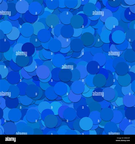 Seamless Dot Background Pattern Vector Graphic From Circles In Blue