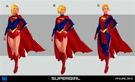 Luis Filipe On Instagram Supergirl Redesign Concept Ive Been Seeing
