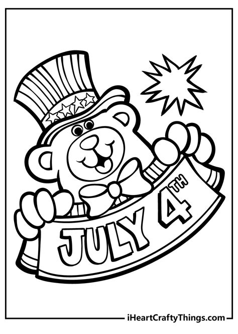 July 4th Color Pages