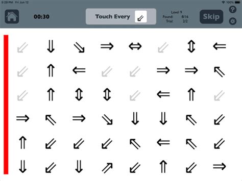 Visual Attention Therapy App For Left Neglect On Ios And Android Cognition