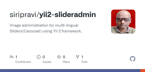 github siripravi yii2 slideradmin image administration for multi