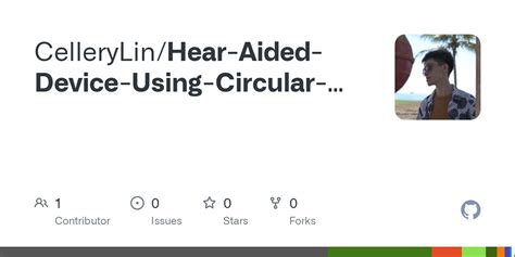 github cellerylin hear aided device using circular mic array and