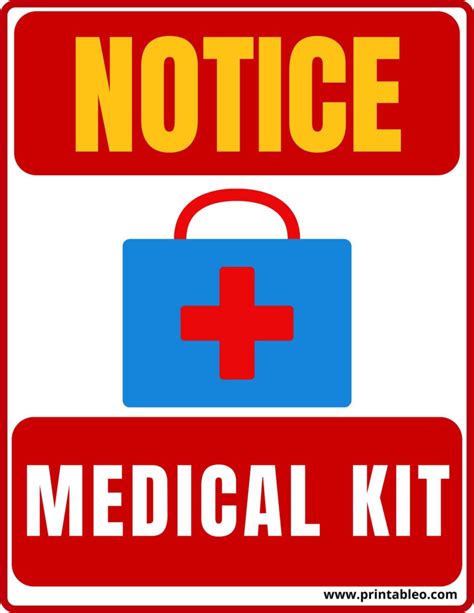 33 First Aid Sign Download Free Printables