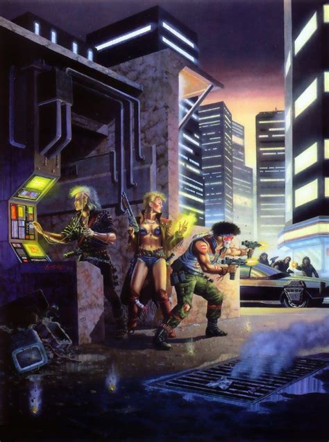 Cyberpunk Art Science Fiction Art Shadowrun