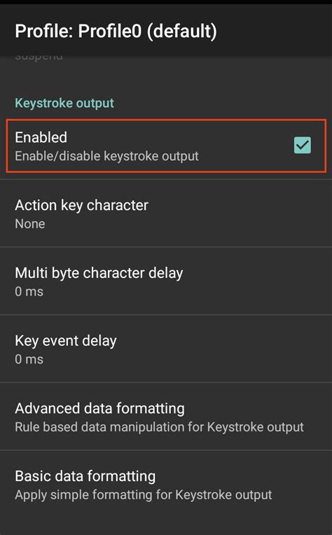keystroke output zebra technologies techdocs