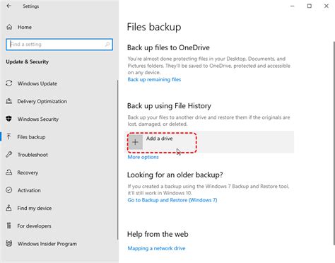 Stepwise Guide Recover Files From File History Windows 10