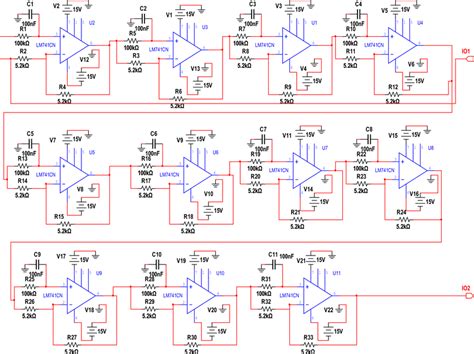 The Electronic Circuit Of Delay Of Ms Download Scientific Diagram