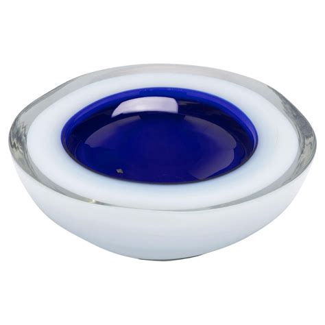 Michael Andersen Soft Pleated White Vide Poche Bowl 1960s For Sale At 1stdibs