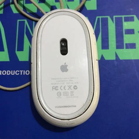 Apple Wired Mighty Mouse Second Condition The Mighty Mouse Features The Scroll Ball Elektronik