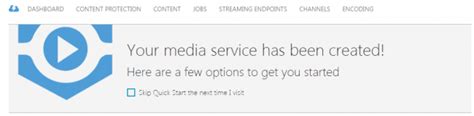 Working With Azure Media Service Account