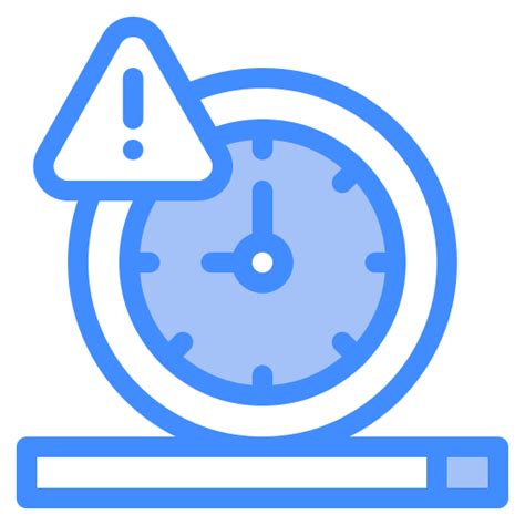 Delay Deadline Clock Warning Alert Icon Download On Iconfinder