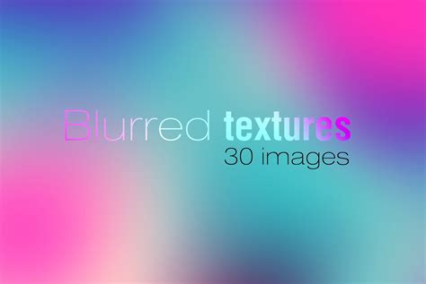 30 Colorful Blur Textures Creative Market