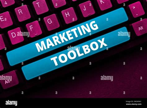 handwriting text marketing toolbox business showcase means in