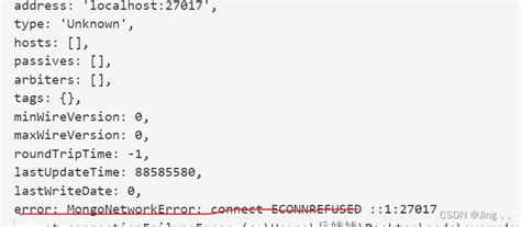 安装不同版本的mongodb以及如果连接不上数据库的解决办法 mongodb 版本 csdn博客