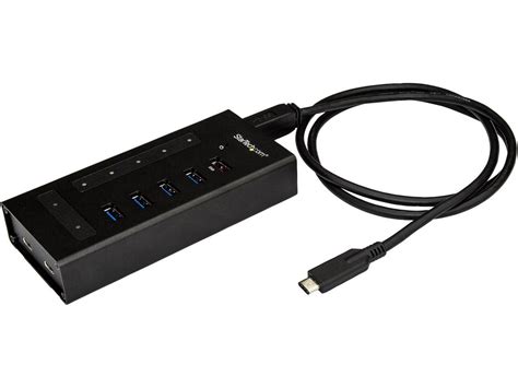 StarTech HB C A CST USB C Hub Port USB C To X USB A And X USB C USB Mountable