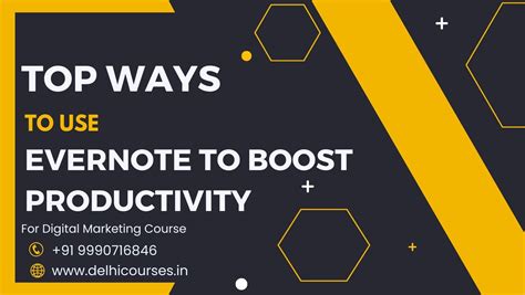 How To Use Evernot How To Use Evernote To Boost Productivity