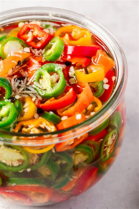Pickled Peppers Baked Bree