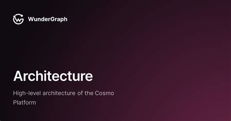 Architecture Wundergraph