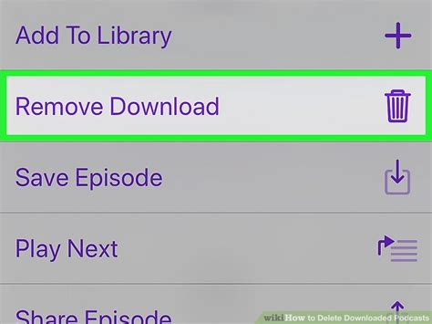 Ways To Delete Downloaded Podcasts WikiHow