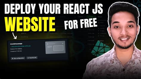 DEPLOY Your REACT JS Project On NETLIFY For FREE Step By Step Tutorial YouTube