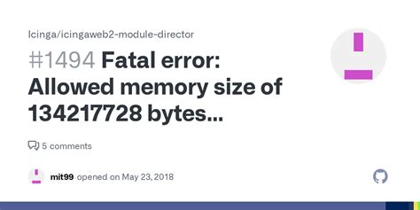 Fatal Error Allowed Memory Size Of Bytes Exhausted Tried To Allocate Bytes