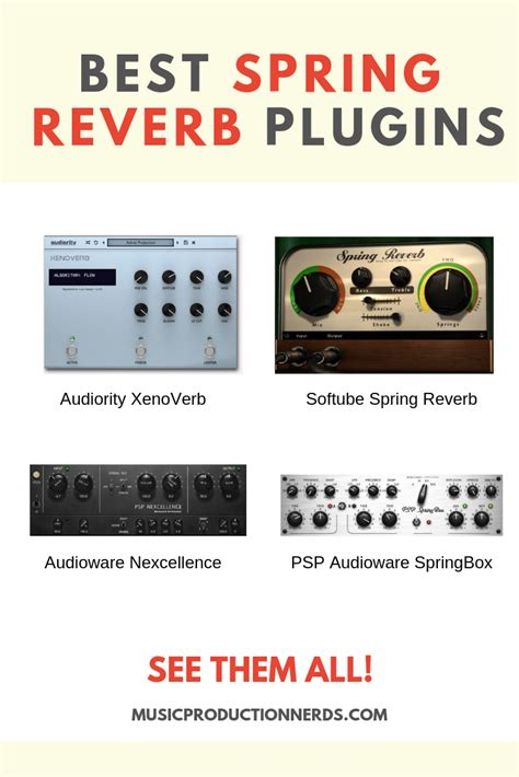 5 Best Spring Reverb Plugins To Have Plugin Guide Artofit