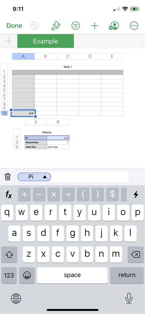 Macos Can I Create Something Like A Macro In Numbers Ask Different