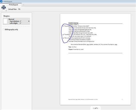 Bug Clippings Formatting Margins Not Working Correctly In The Print