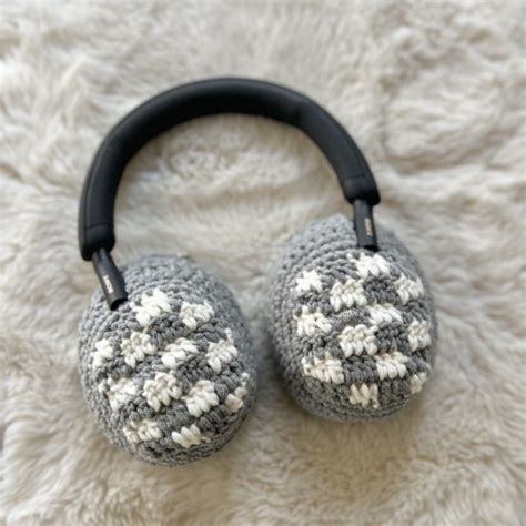 모나뜰리에 제주 소니헤드셋 체커보드 뜨개케이스터치가능 옵션선택 위시버킷