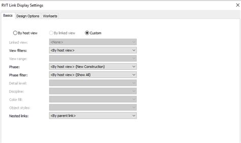 Solved Schedule Elements In A Secondary Option Of Linked Model Autodesk Community