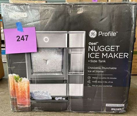 Ge Opal Nugget Ice Maker In Box Earls Auction Company